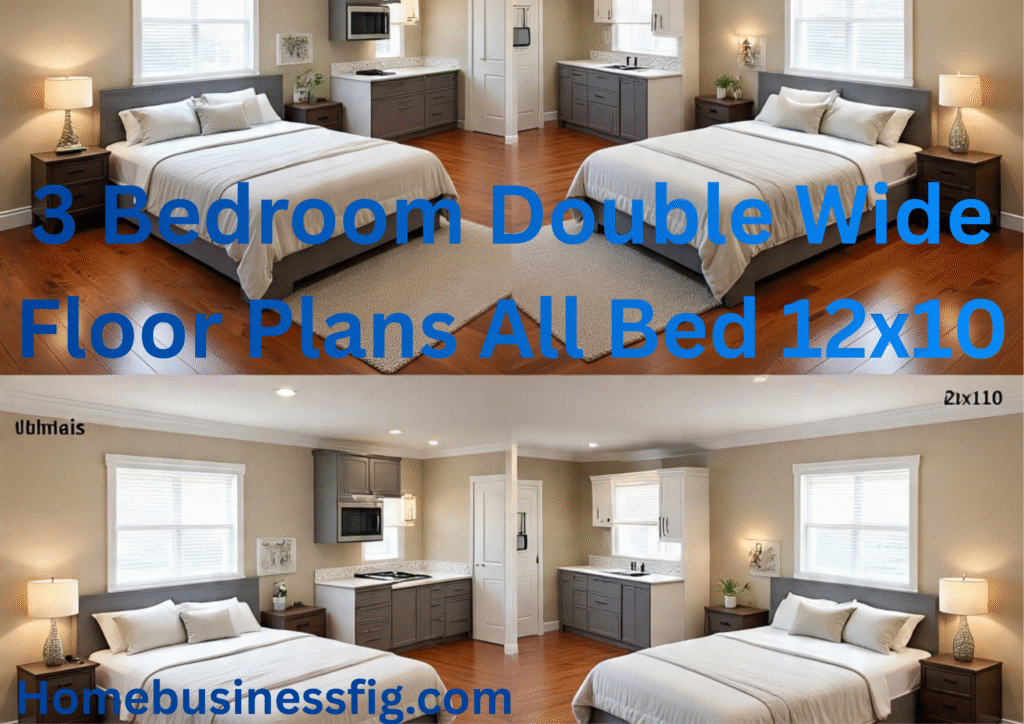 3 Bedroom Double Wide Floor Plans All Bed 12×10: Complete Guide for ...